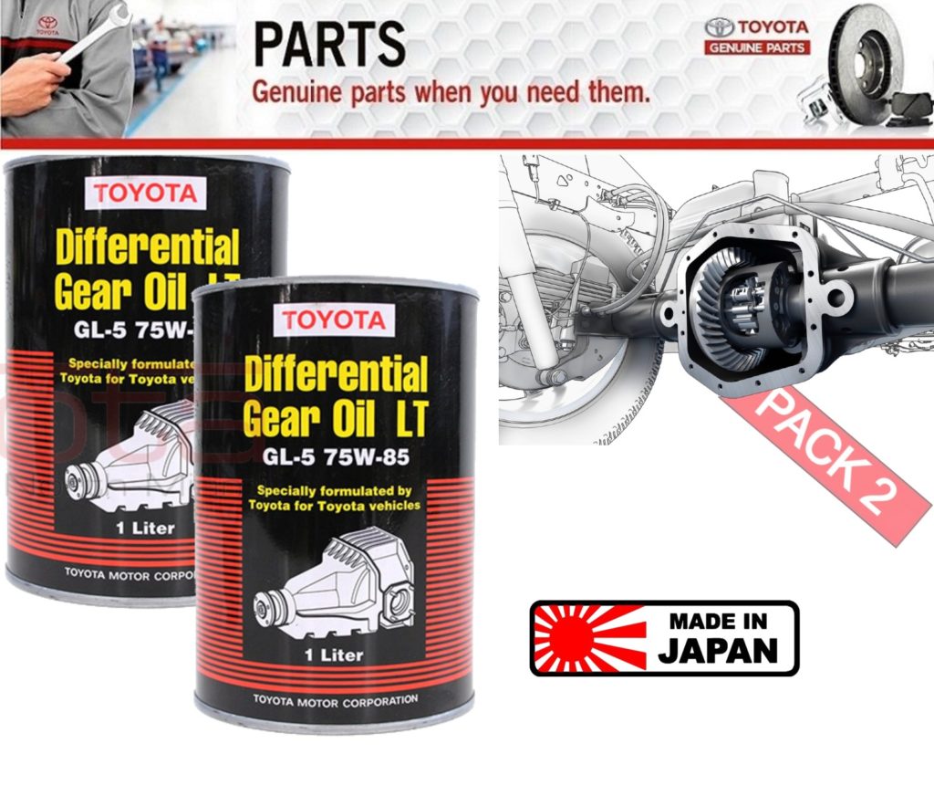Toyota Differential Gear Oil LT GL-5 75w-85 - Genuine Auto Parts USA