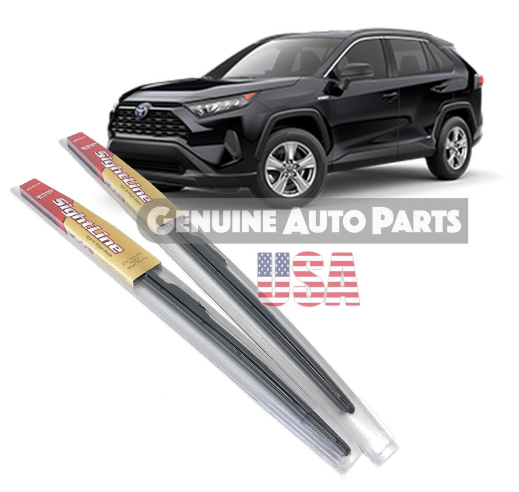 2013-2023 TOYOTA RAV4 GENUINE OEM STYLE SIGHTLINE WIPER BLADE SET ...